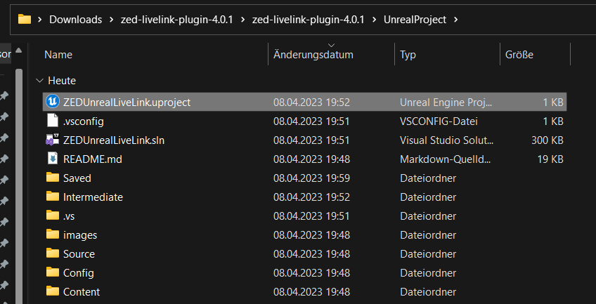 Can't open Example Project · Issue #12 · stereolabs/zed-livelink · GitHub