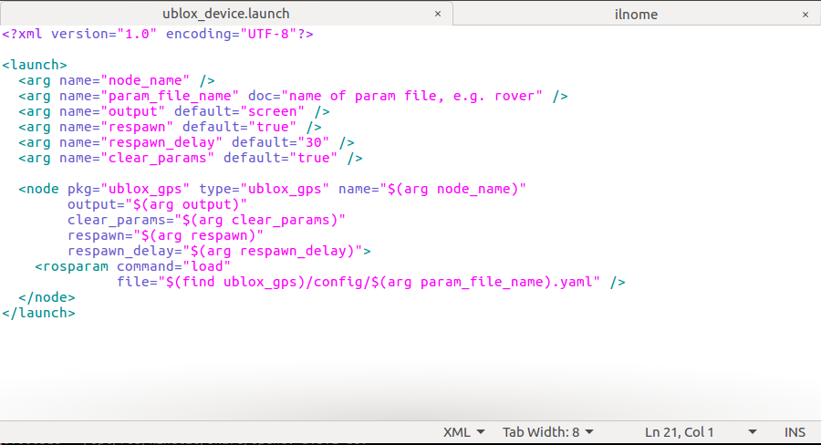 Setting node_name arg · Issue #49 · KumarRobotics/ublox · GitHub