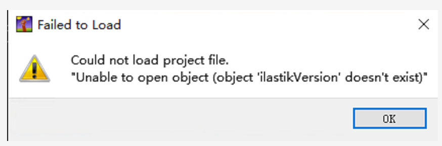 Could not load old project file · Issue #2274 · ilastik/ilastik · GitHub