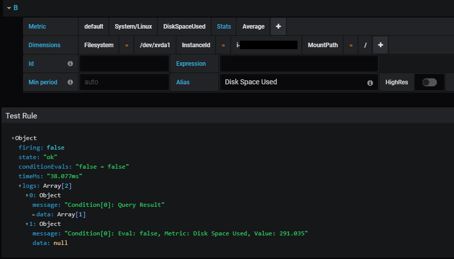 Cloudwatch Datasource Alerting Not Work For Getmetricdata Api · Issue 13749 · Grafanagrafana 