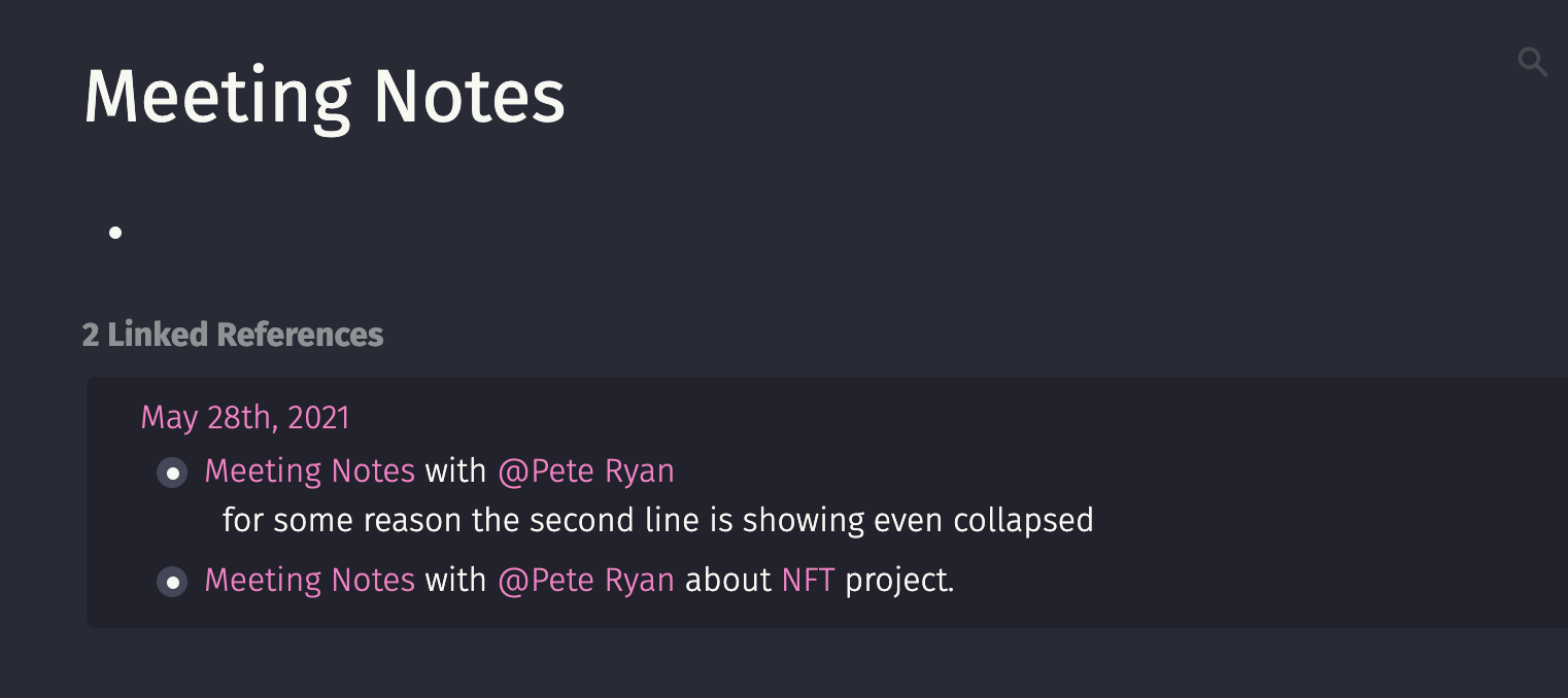 Soft-break lines sometimes show on collapsed blocks · Issue #2041 · logseq/logseq · GitHub