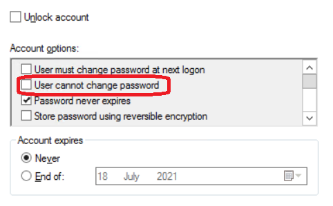 [Support] UAC - passwordCannotBeChanged - Not working · Issue #303 · DirectoryTree/LdapRecord ...