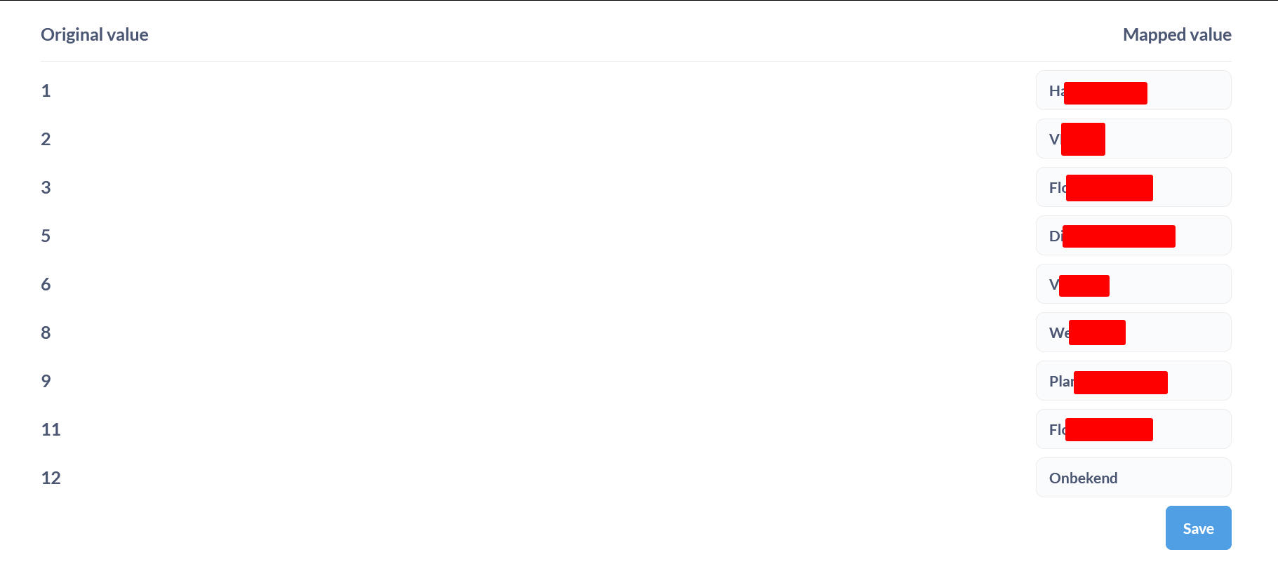 Custom mapping for display values not persisting · Issue #29600 · metabase/metabase · GitHub