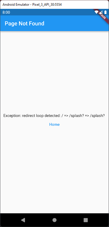 go_router namedLocation() does not function as shown in documentation ...
