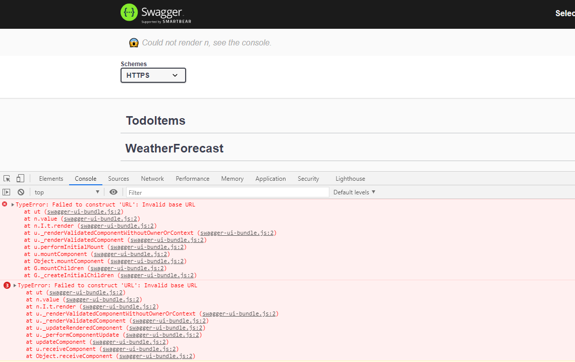 Adding Api Info Runtime Error · Issue 20089 · Dotnetaspnetcoredocs 1684