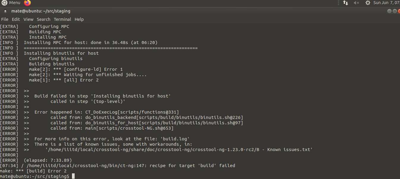 Error in building crosstool-ng-1.23.0.rc2 · Issue #680 · crosstool-ng ...