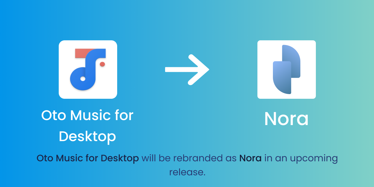 GitHub - Sandakan/Nora: An elegant music player built using Electron and React. Inspired by Oto ...