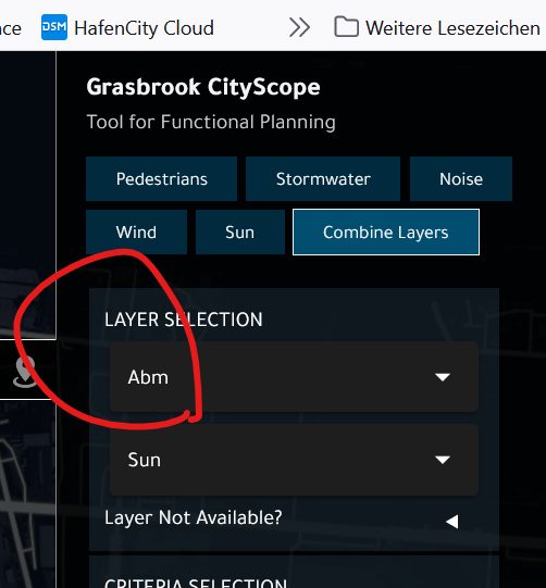 Update name "Abm" to "Pedestrians" in Combine Layers tab · Issue #132 · digitalcityscience/COUP ...