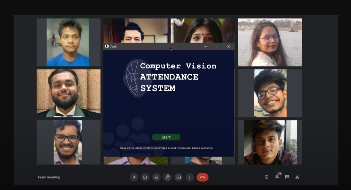 GitHub - maksudchowdhury/CVAS_Computer-Visioned-Attendance-System: This application detects ...