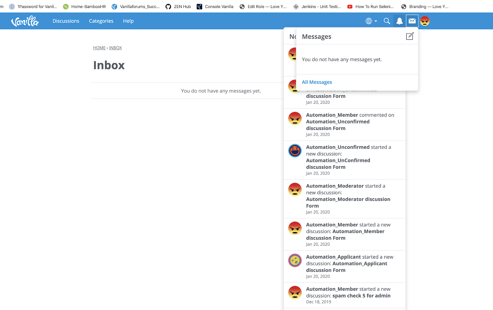 List of Foundation Theme bugs · Issue #10205 · vanilla/vanilla · GitHub