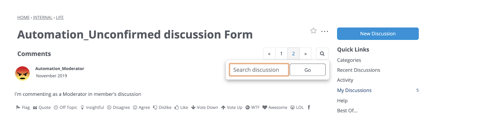 List of Foundation Theme bugs · Issue #10205 · vanilla/vanilla · GitHub