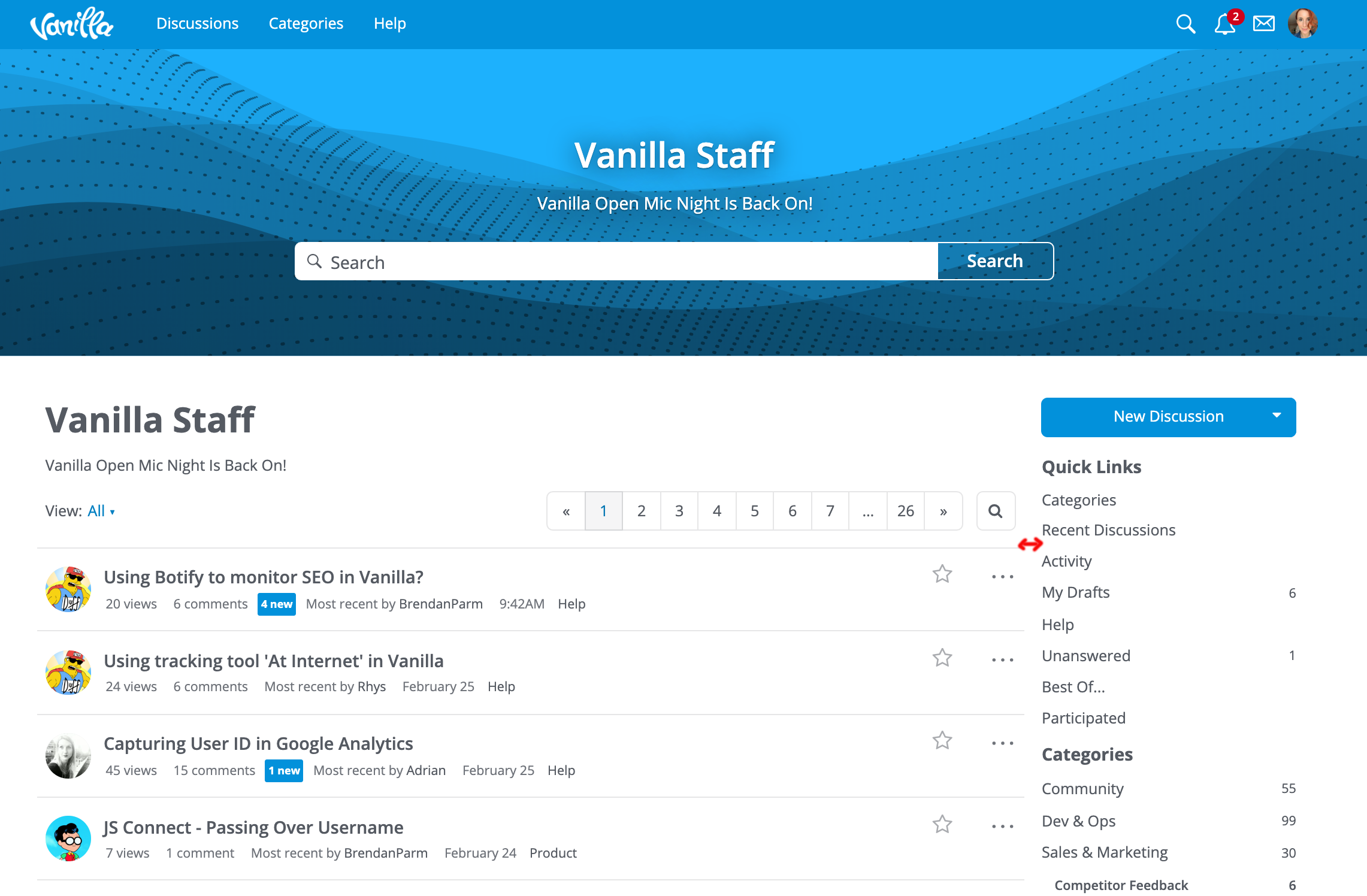 List of Foundation Theme bugs · Issue #10205 · vanilla/vanilla · GitHub