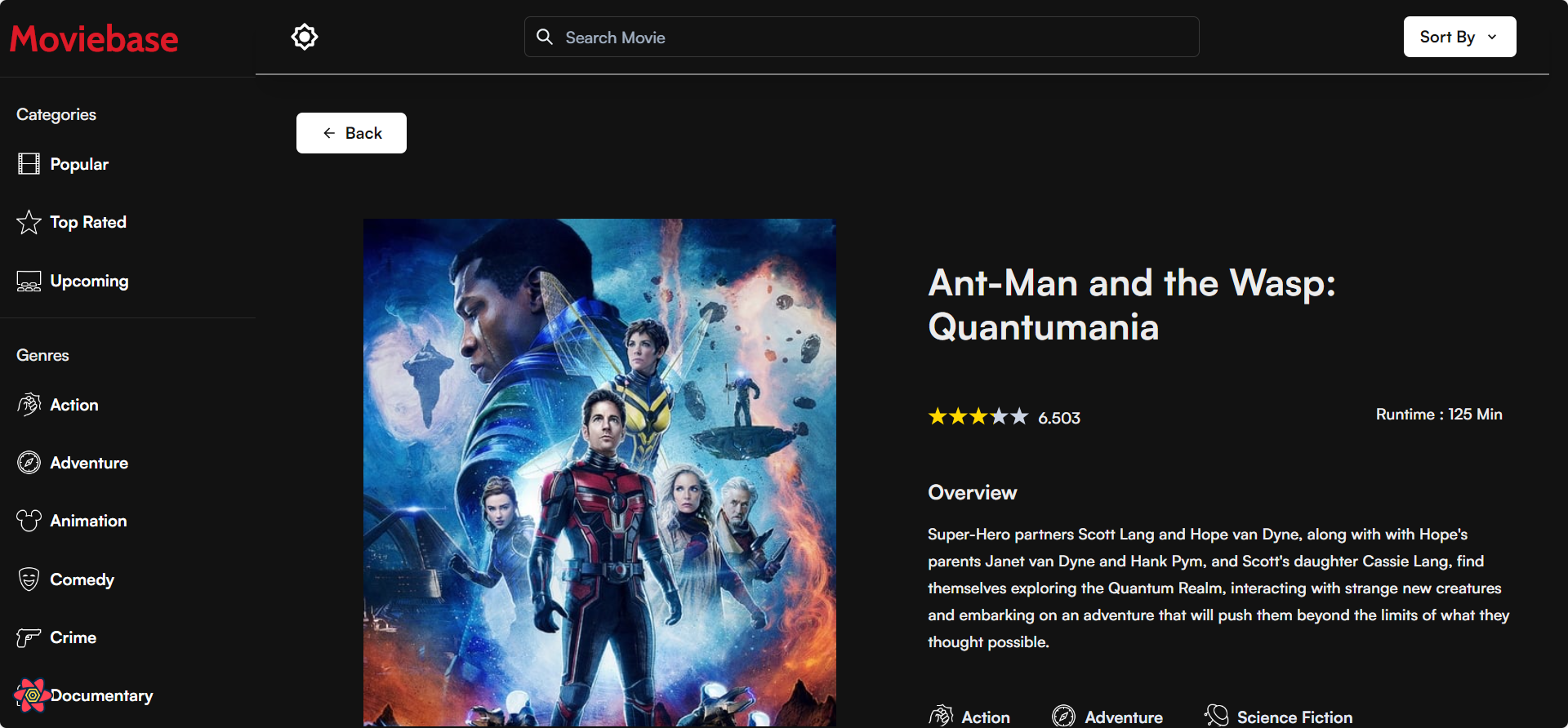 GitHub - Techbrolakes/moviebase: The app is written in TypeScript ...