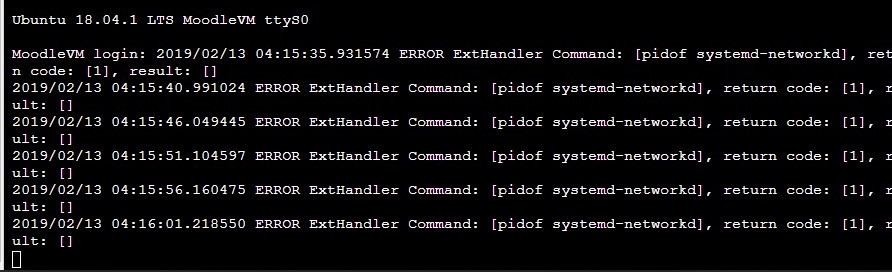 Can't login from Serial Console Azure hosted Bitnami Moodle VM · Issue ...
