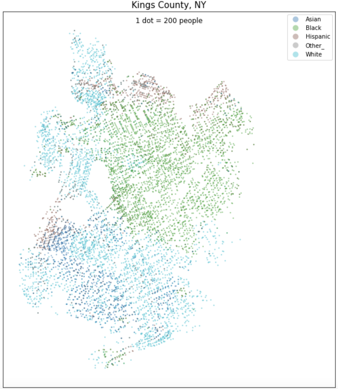 GitHub - aaronwoodward1/Brooklyn-racial-dot-density: This is a dot ...