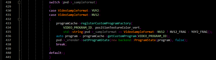 VideoPlayer has bad horizontal quality and stale colors · Issue #627 · axmolengine/axmol · GitHub