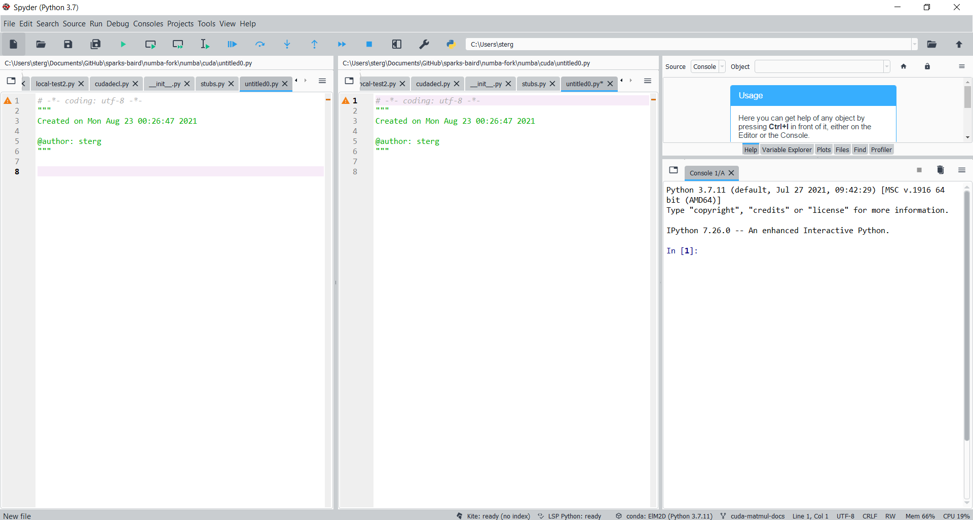 Saving opens up the bug report · Issue #16252 · spyder-ide/spyder · GitHub