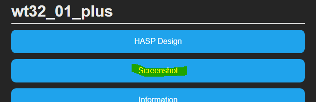 Take a Screenshot · Issue #441 · HASwitchPlate/openHASP · GitHub