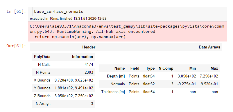 Calculate layer thickness to calculate temperature at depth · Issue #325 · pyvista/pyvista ...