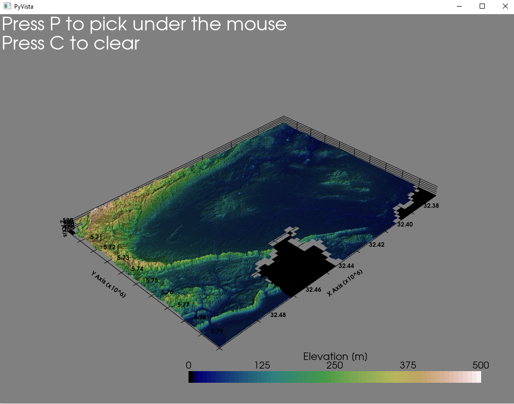Geodesic picking not working · Issue #350 · pyvista/pyvista-support ...