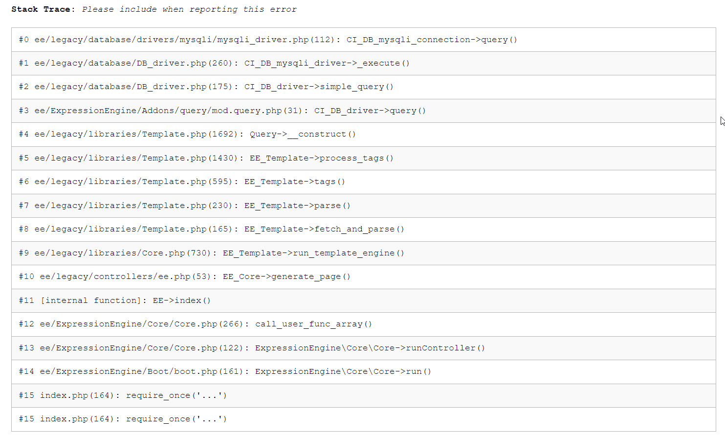 SQLSTATE[42S22]: Column not found: 1054 Unknown column · Issue #2389 · ExpressionEngine ...