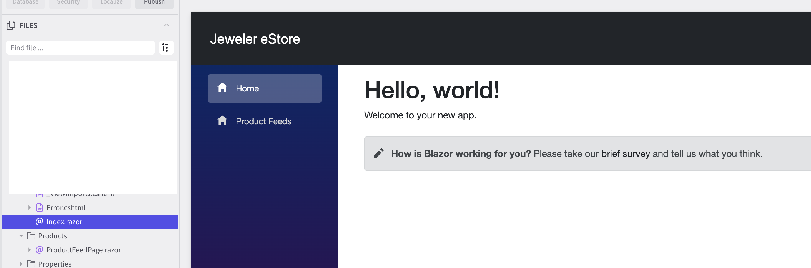 Can't build/open razor page. · Issue #72 · radzenhq/radzen-blazor-studio · GitHub