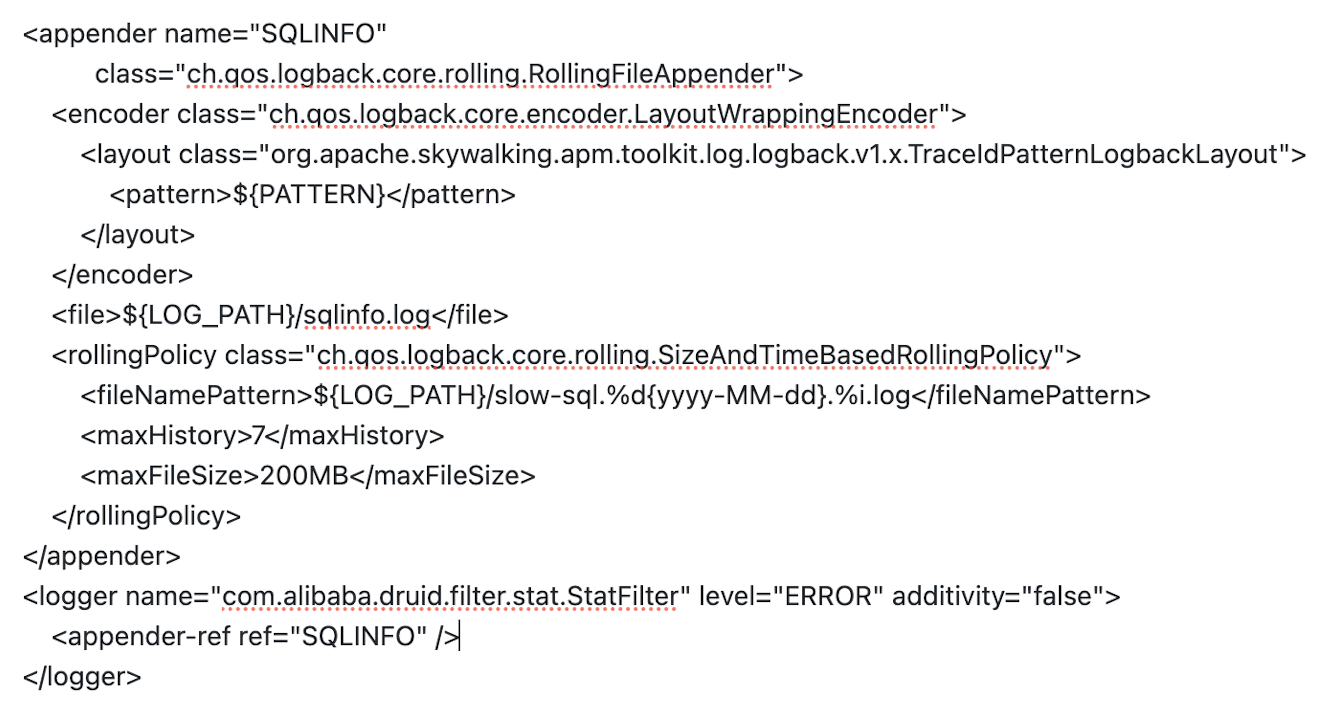配置慢sql不生效 · Issue #5142 · alibaba/druid · GitHub