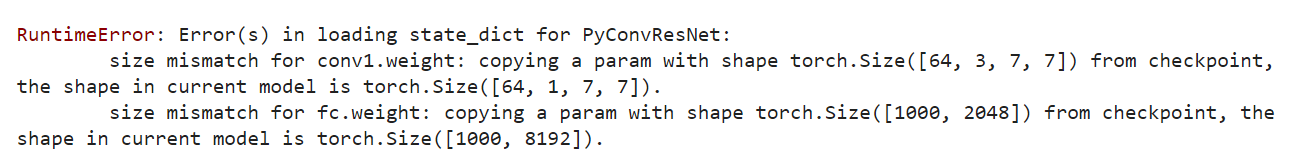 Incompatible pretrained model and defined model size · Issue #4 · tobefans/LSSED · GitHub
