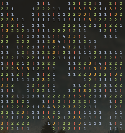 GitHub - grantshandy/minesweeper: A rust implementation of minesweeper ...