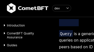 Title Text Not Showing Properly On Pages Issue 42 Cometbft