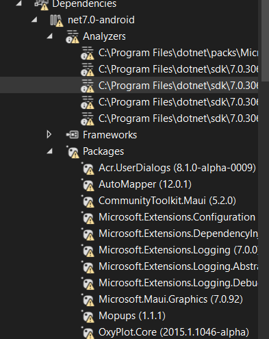 Unable to load the package dependencies in Xamarin forms and MAUI · Issue #16515 · dotnet/maui ...