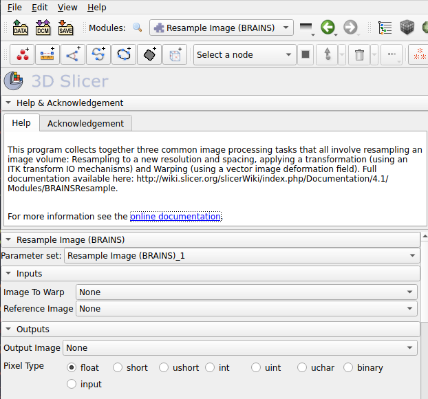 How To Reproduce The 3d Slicer Resample Image Brains Action With Monai Or Nibabel