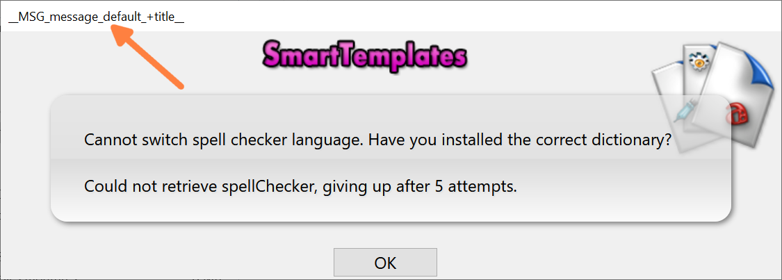 Spellchecker is not activated by %spellcheck()% command · Issue #223 · RealRaven2000 ...
