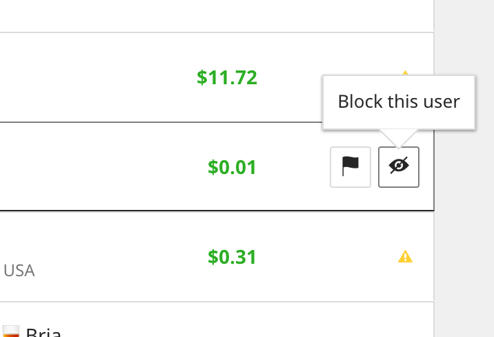 Not Sure If The Yellow Warning Is Hoverable But Its Blocked · Issue 1340 · Openbazaar 