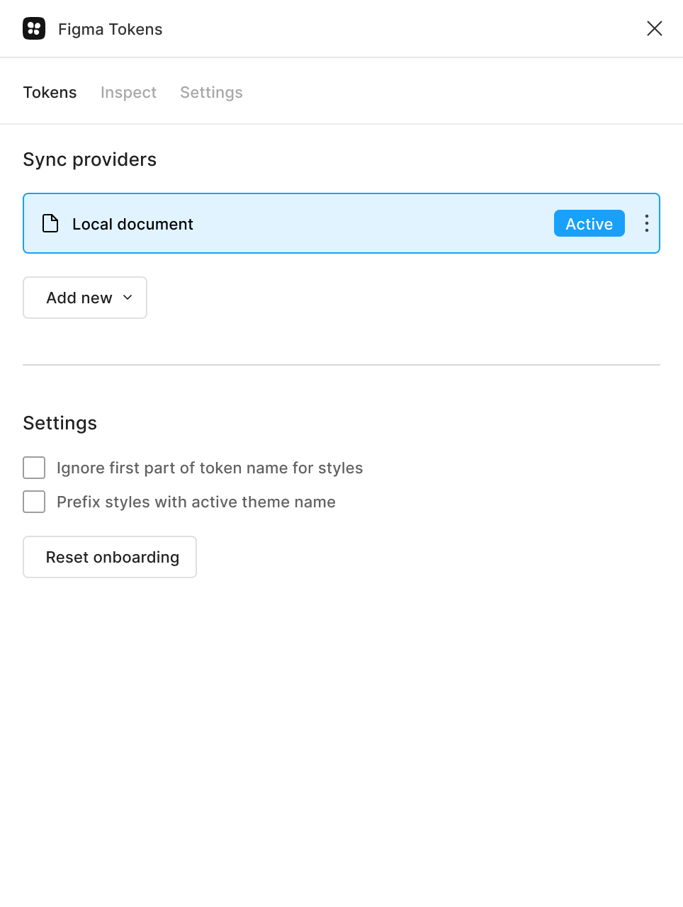 Add a way to reset Onboarding · Issue #1263 · tokens-studio/figma-plugin · GitHub