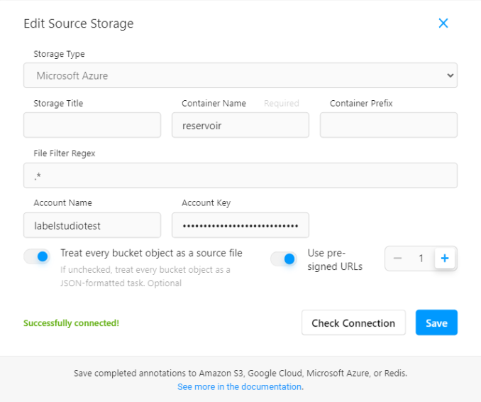 Cannot import data from Azure · Issue #1120 · HumanSignal/label-studio · GitHub