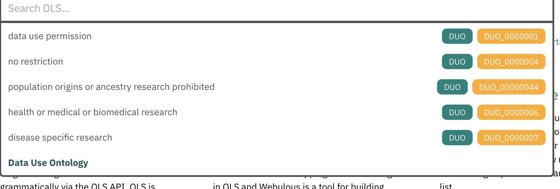Add ontology ID boxes to breadcrumbs · Issue #177 · EBISPOT/ols4 · GitHub