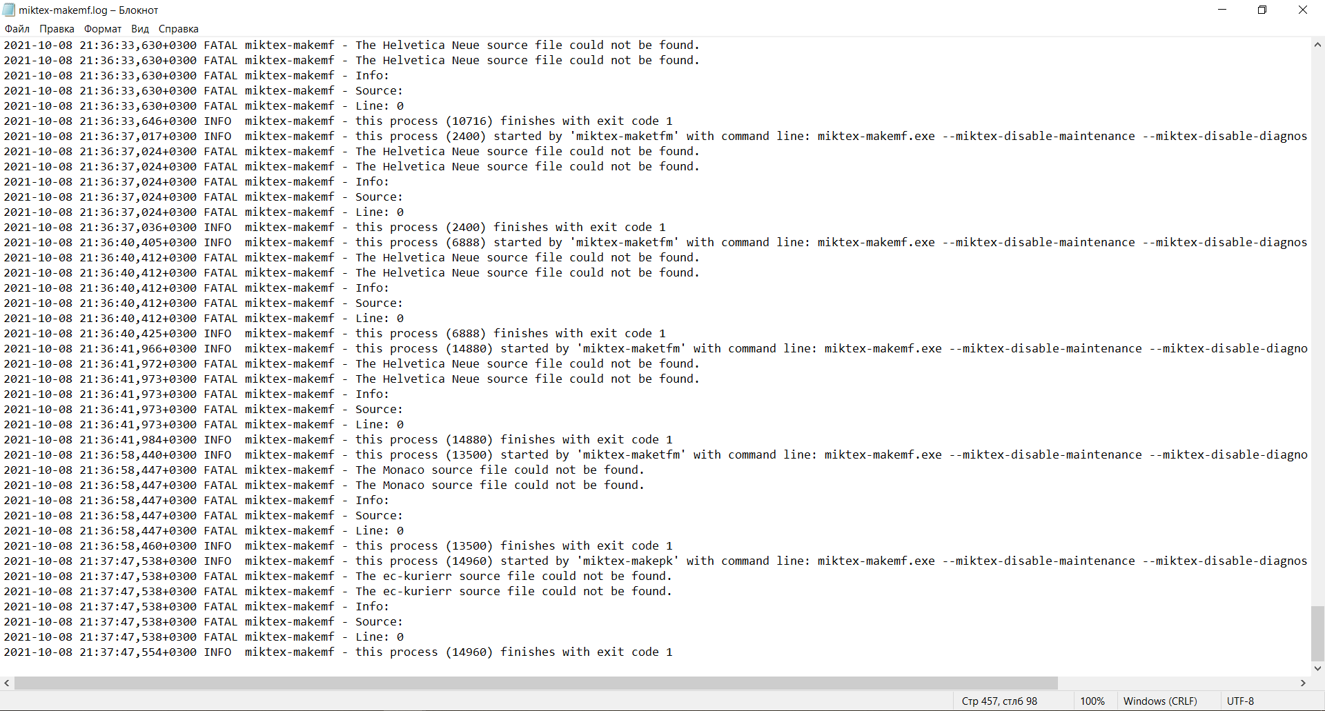 Package problem · Issue #257 · MiKTeX/miktex-packaging · GitHub