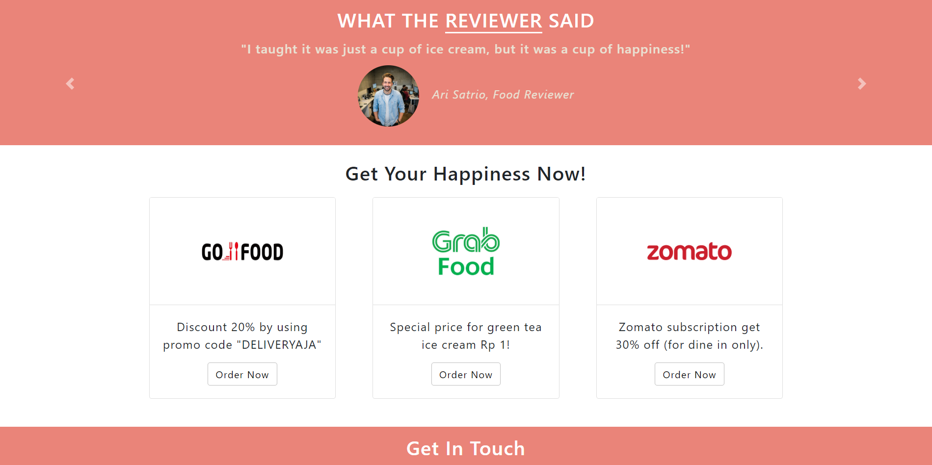 GitHub - adityanegara/ice-cream-website: lil jimmy a ice cream website