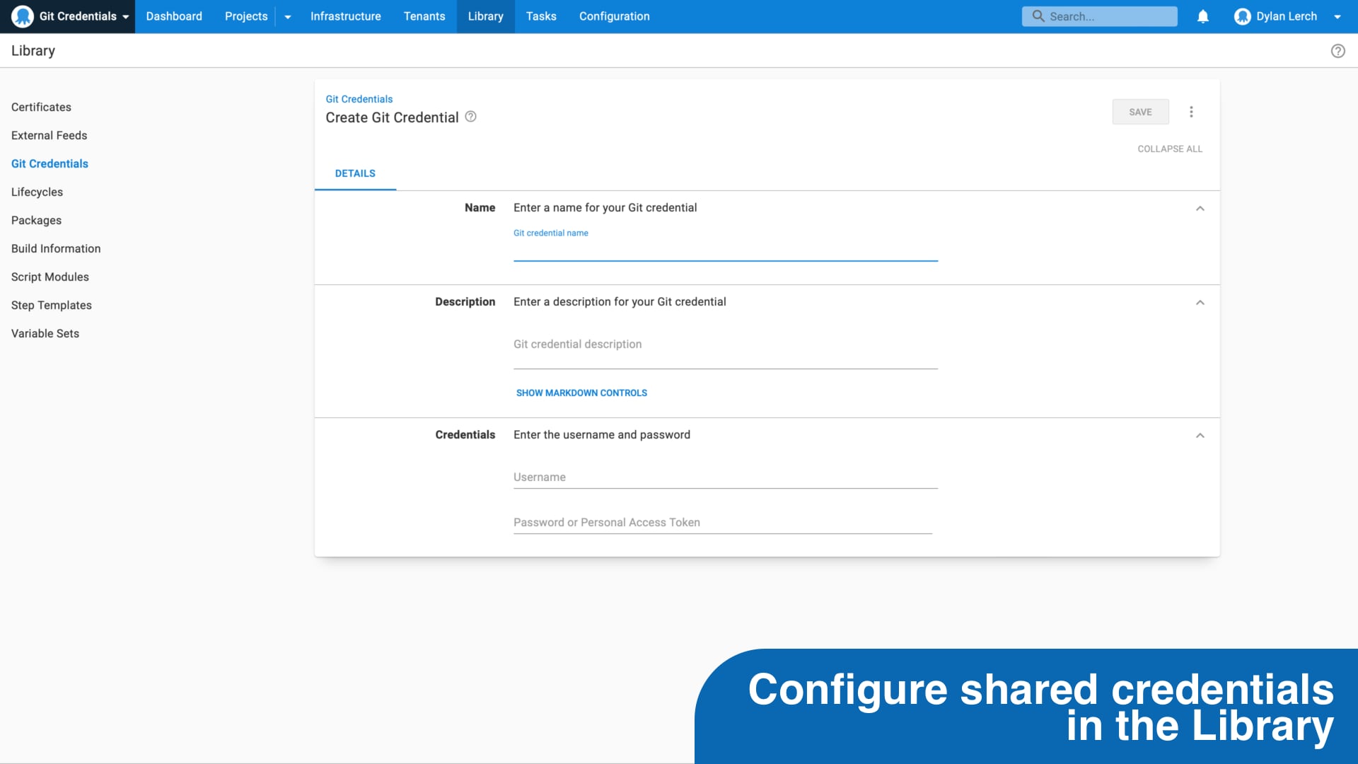 Configuration As Code Share Git Credentials Between Projects · Issue 7342 · Octopusdeploy