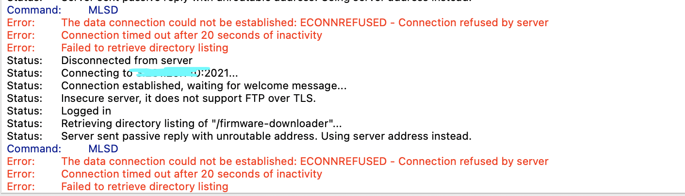 uploading and downloading is failing · Issue #522 · drakkan/sftpgo · GitHub