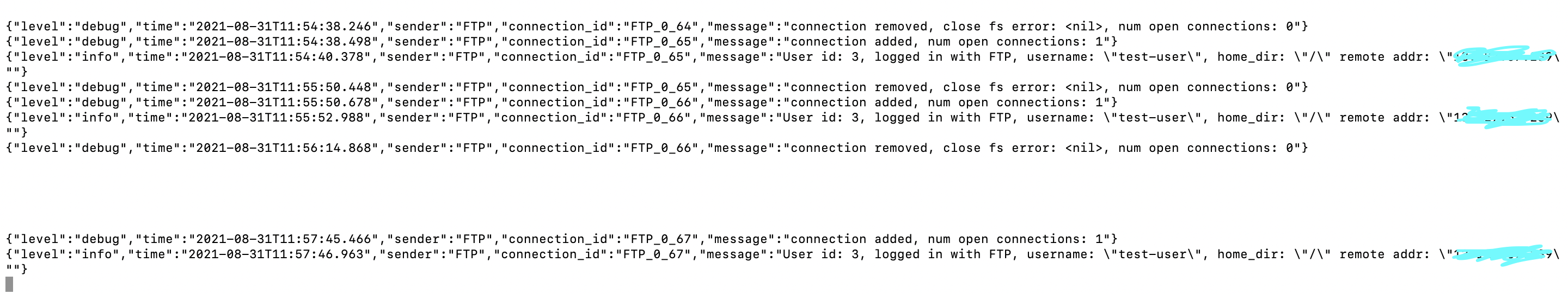 uploading and downloading is failing · Issue #522 · drakkan/sftpgo · GitHub
