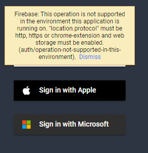 [Electron] Firebase v9 Electron setPersistence `LOCAL` and signInWithPopup & signInWithRedirect ...