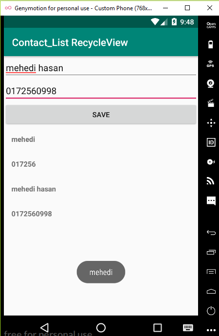 GitHub - Mehedi1996/ContactList-RecyclerView-With-OnclickListener ...