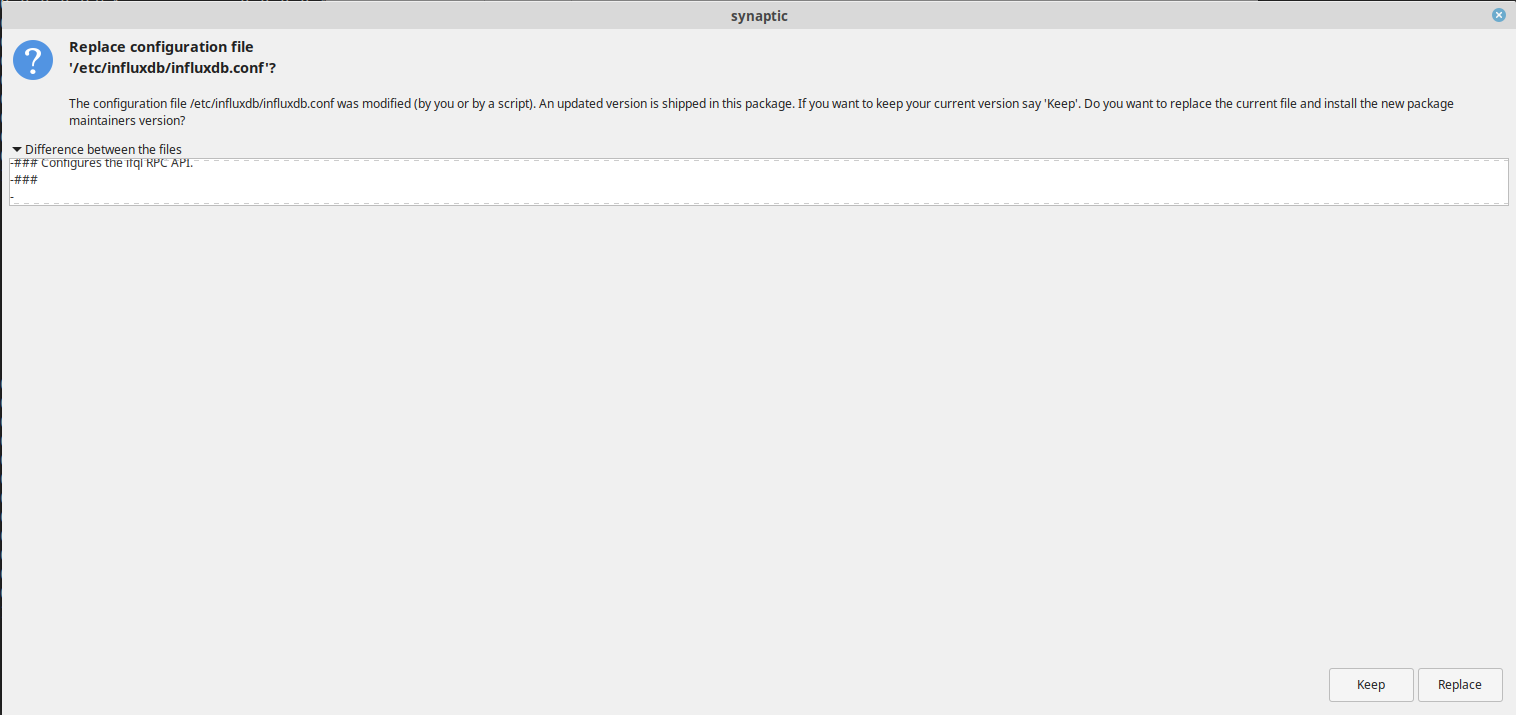 Replace configuration file dialog box is too small. · Issue #471 · linuxmint/mintupdate · GitHub