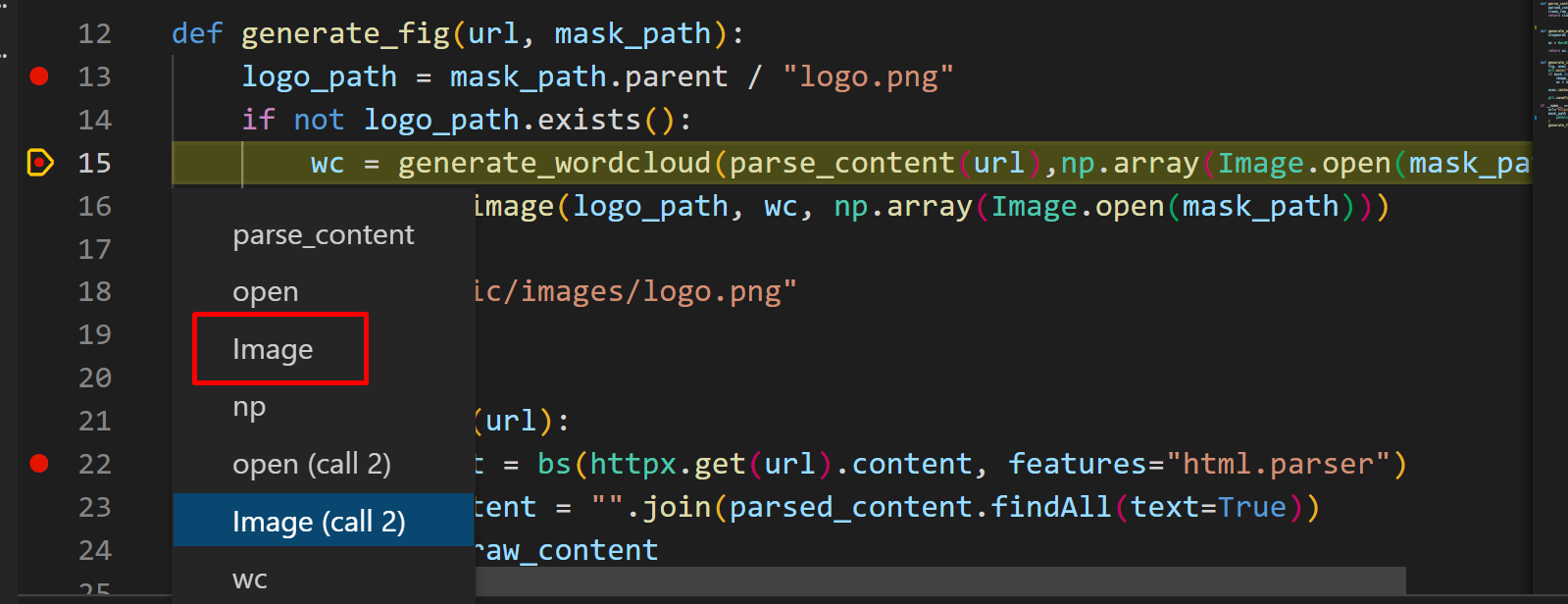 Step into targets doesn't seem to respect selected option · Issue #661 · microsoft/debugpy · GitHub