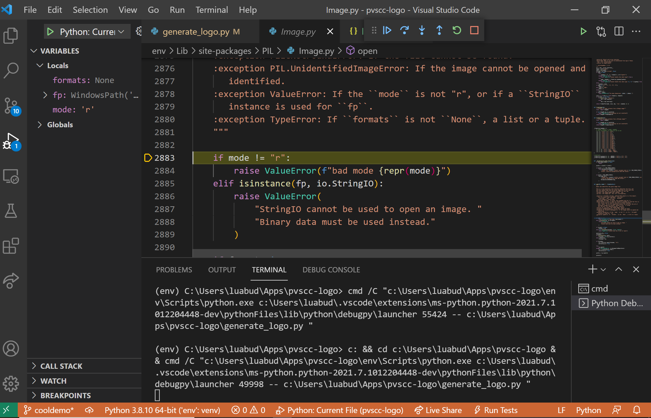 Step Into Targets Doesnt Seem To Respect Selected Option · Issue 661 · Microsoftdebugpy · Github