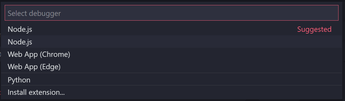 Although JavaScript debugger is activated no suggested debuggers show ...