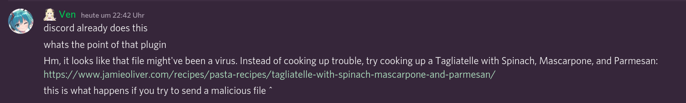 Virustotal Link Checking · Issue #129 · Aliucord/plugin-requests · GitHub